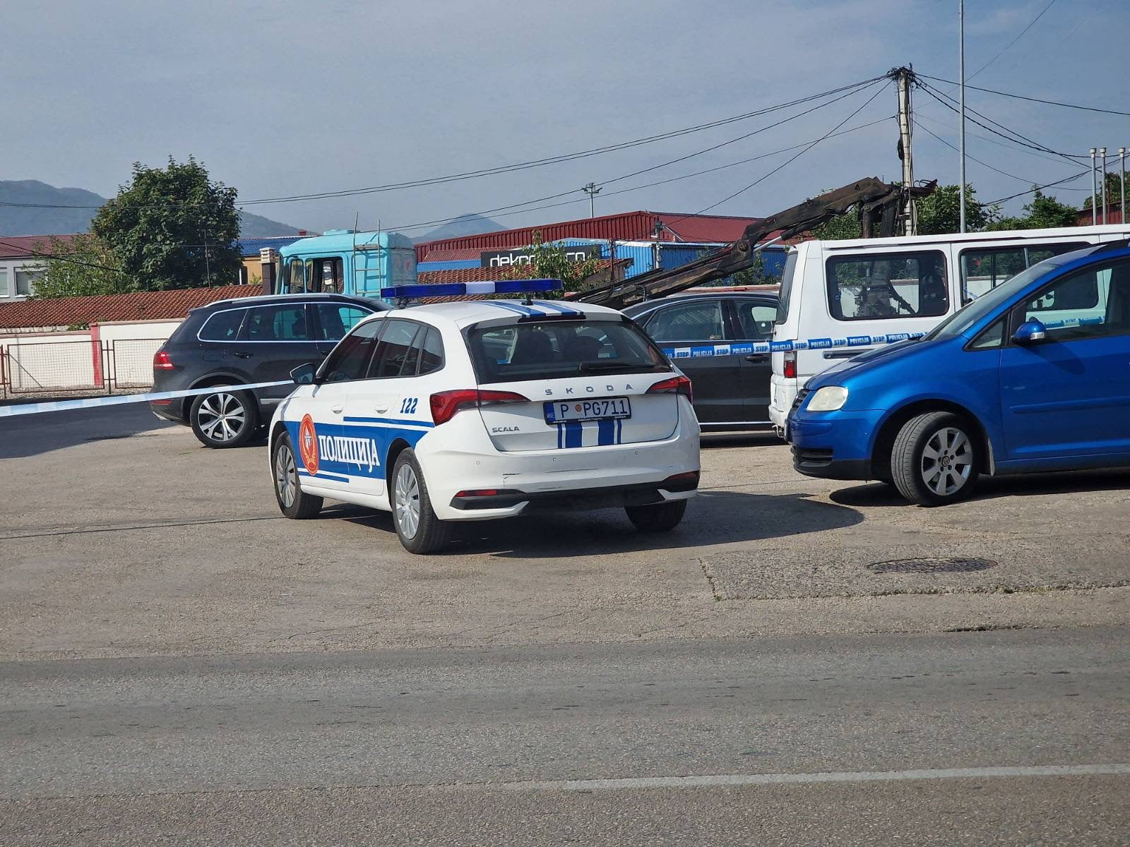 Pucnjava na benzinskoj pumpi, izbjegnuta katastrofa, uhapšene dvije osobe - Portal Onogošt